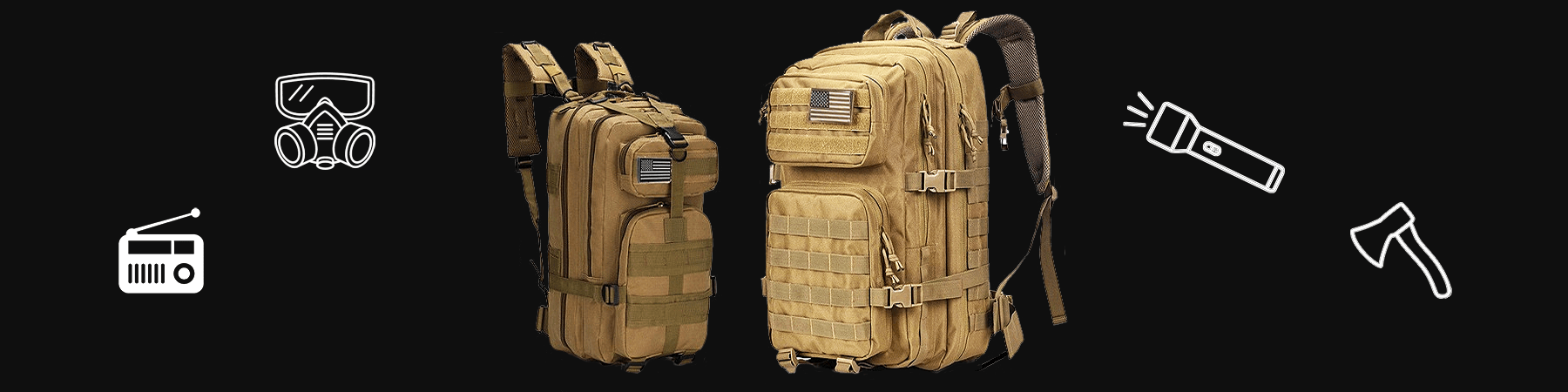 Fire Emergency Survival Go Bag Kit | Natural Disaster Survival Products